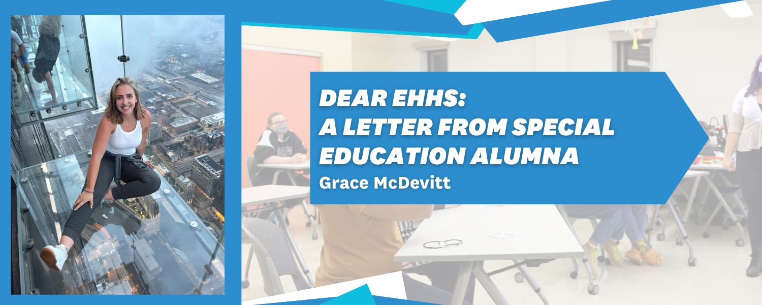 Dear Kent State: A Letter from Special Education Alumna Grace McDevitt | College of Education ...